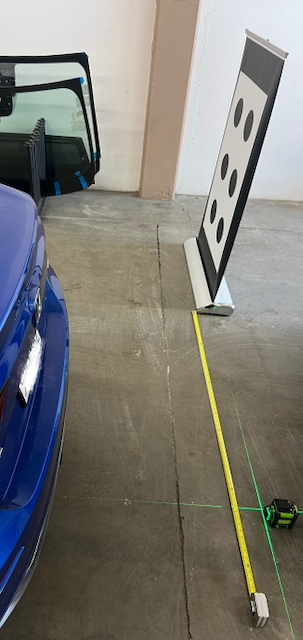 Honda LaneWatch Camera Calibration Target & Stand Kit | Ape Auto Tools